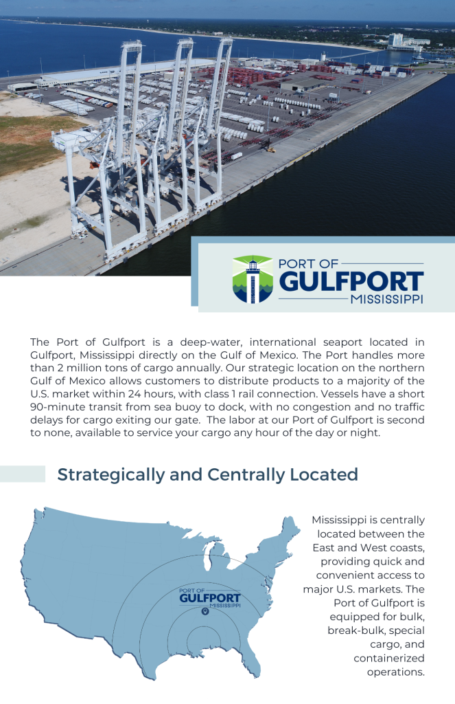 Port of Gulfport Booklet | Port of Gulfport, Mississippi