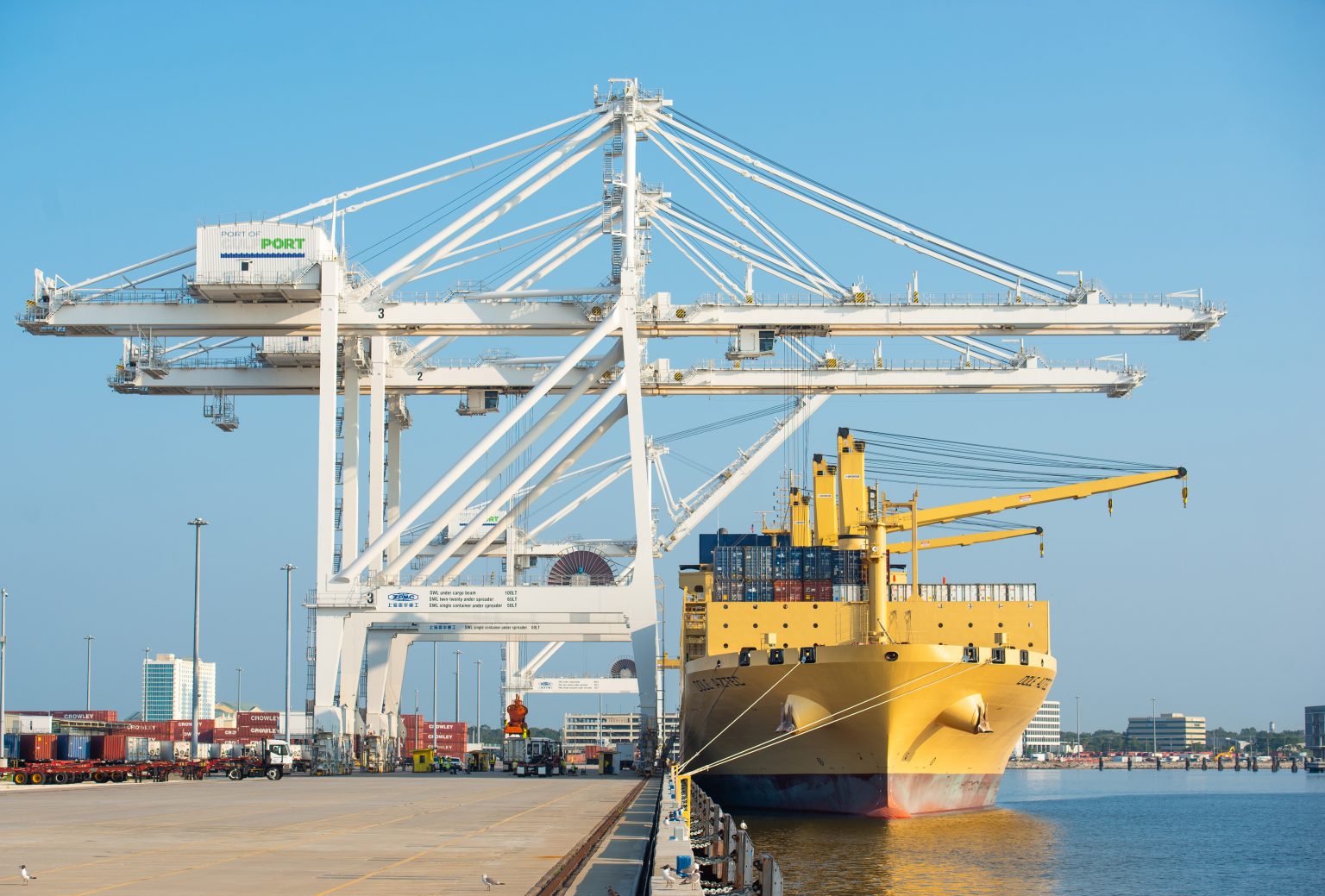 PORT OF GULFPORT WELCOMES DOLE’S NEWEST CONTAINER VESSELS TO GULFPORT ...