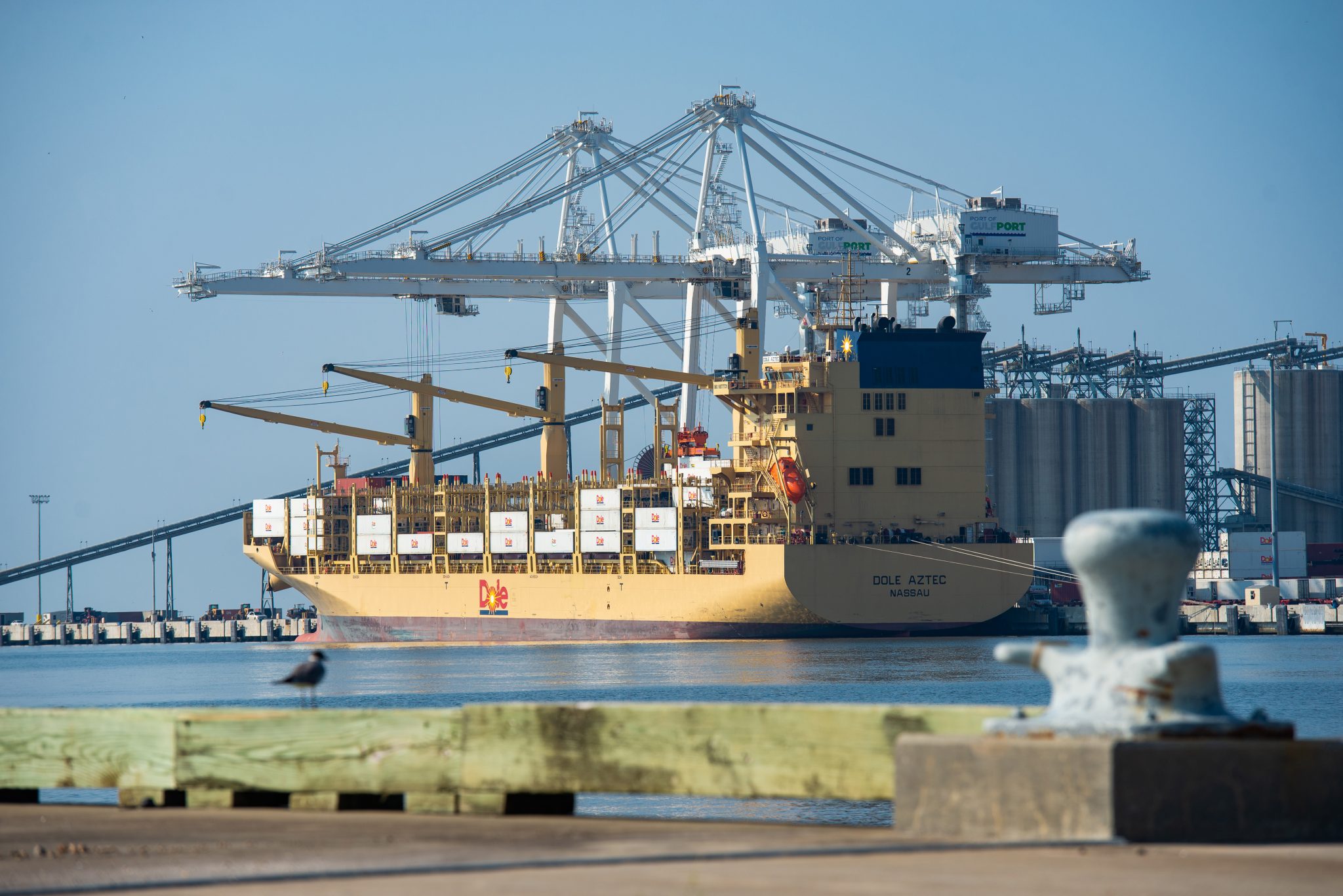PORT OF GULFPORT WELCOMES DOLE’S NEWEST CONTAINER VESSELS TO GULFPORT ...